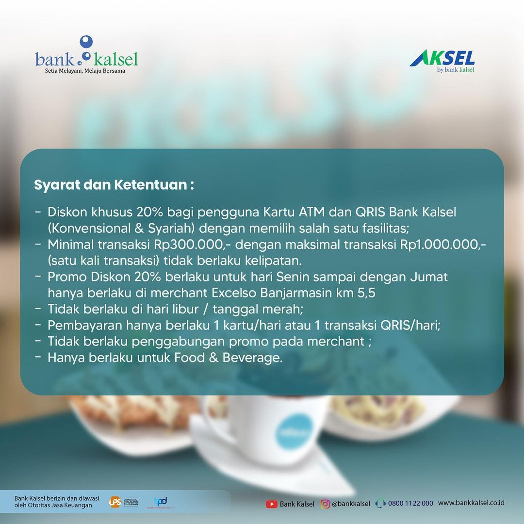 Promo Bank Kalsel: Diskon 20% di XO Suki untuk Pecinta Japanese Food ...